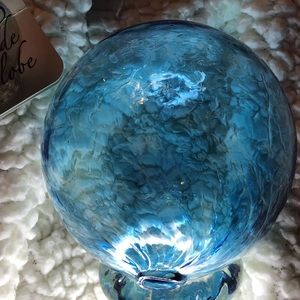 Storage & Organization | Nwt Beautiful Cute And Cleaver Blue Glass ...